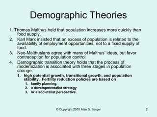 201.07 population, ecology, urbanization | PPT