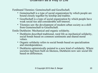 201.07 population, ecology, urbanization | PPT