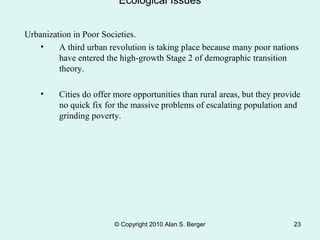201.07 population, ecology, urbanization | PPT