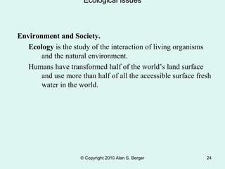 201.07 population, ecology, urbanization | PPT