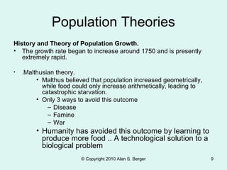 201.07 population, ecology, urbanization | PPT