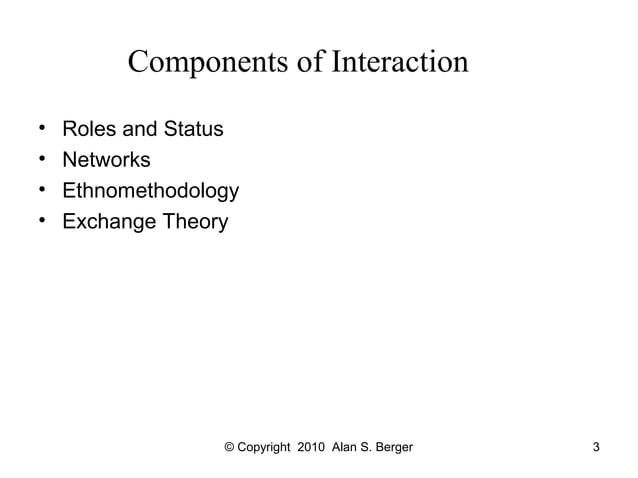201.09 interaction, groups and organizations | PPT