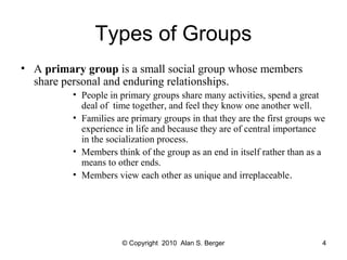 201.09 interaction, groups and organizations | PPT