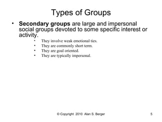 201.09 interaction, groups and organizations | PPT