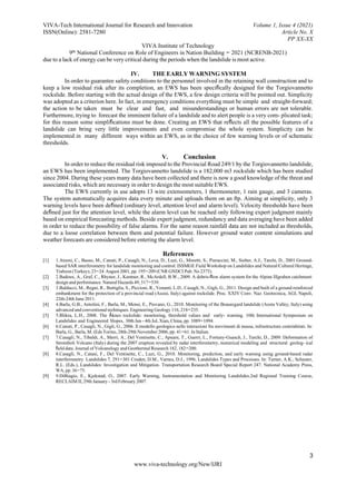 LANDSLIDE EARLY WARNING SYSTEM | PDF