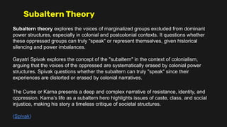 The Subaltern Hero: Karna’s Identity and Social Inequality in ‘The ...