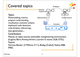 Présentation du projet Moose | PDF | Programming Languages | Computing