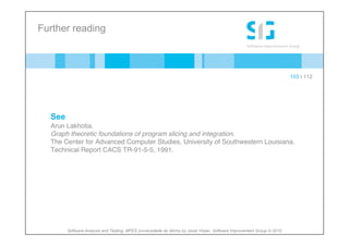 2010 01 lecture SIG UM MFES 3 - Reverse engineering | PPT