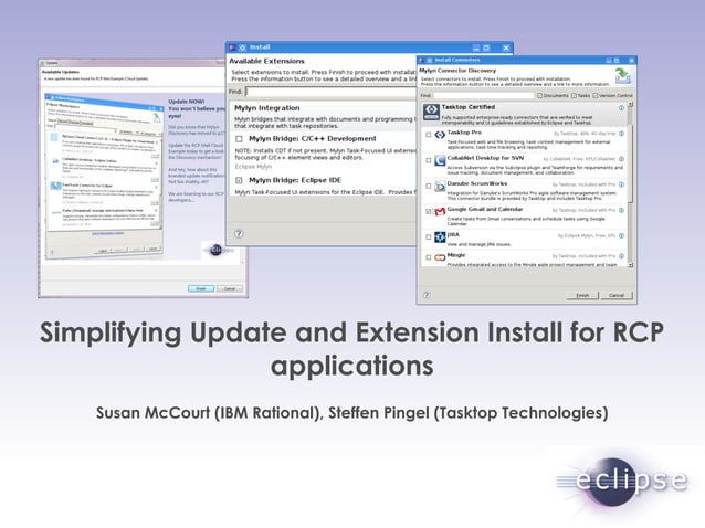 Simplifying RCP Update and Install | PPT