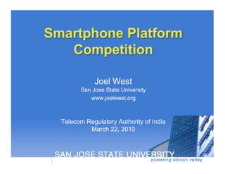 Smartphone Platform Competition | PPT