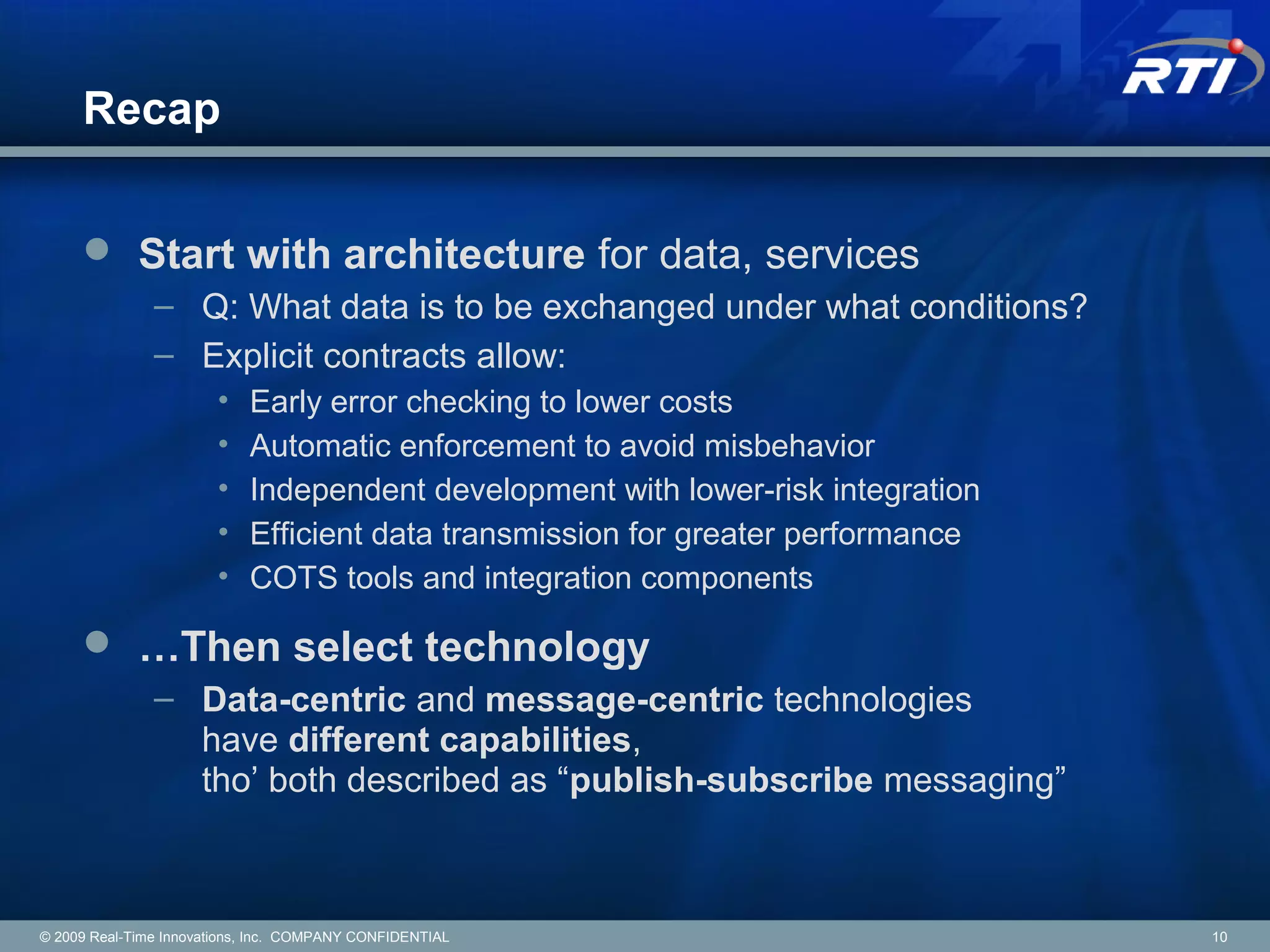 Data Centric And Message Centric System Architecture Ppt