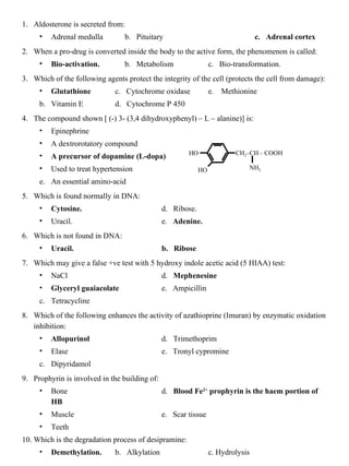 2010 04-23 biochemistry review | PPS