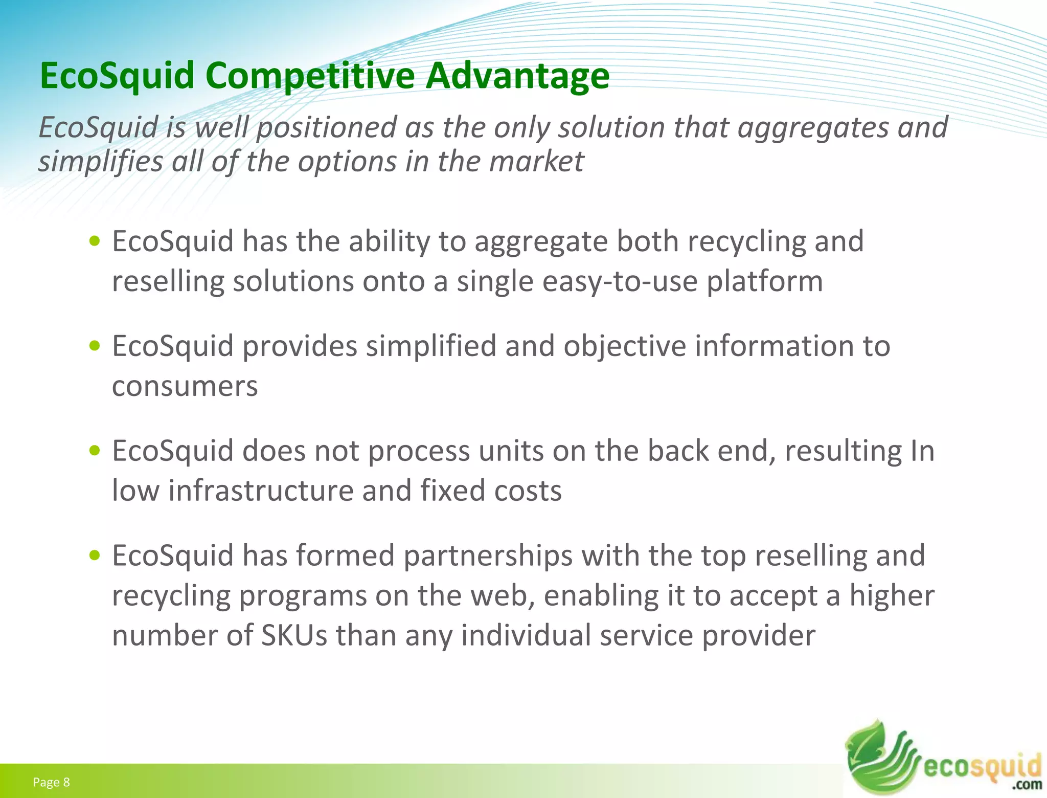 EcoSquid Overview: A Centralized Consumer Electronic Waste Collection ...