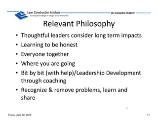 2010 04 LCI Cascadia A3 Slides | PPT