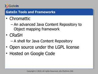 GateIn Frameworks | PPT