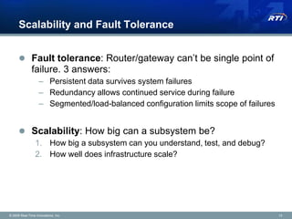 Large-Scale System Integration with DDS for SCADA, C2, and Finance | PPTX