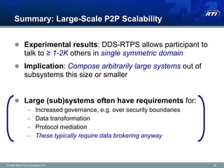 Large-Scale System Integration with DDS for SCADA, C2, and Finance | PPTX