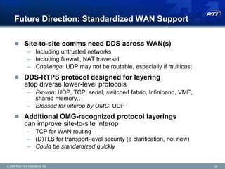 Large-Scale System Integration with DDS for SCADA, C2, and Finance | PPTX