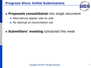 Web-Enabled DDS: Revised Submission | PPT