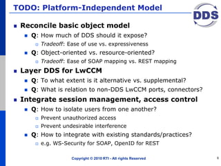 Web-Enabled DDS: Revised Submission | PPT