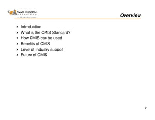 Overview of CMIS in June 2010 | PPT