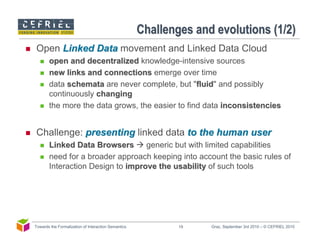 Towards the Formalization of Interaction Semantics | PDF