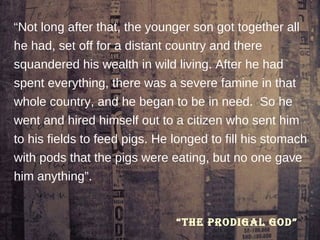 The Prodigal God | PPT