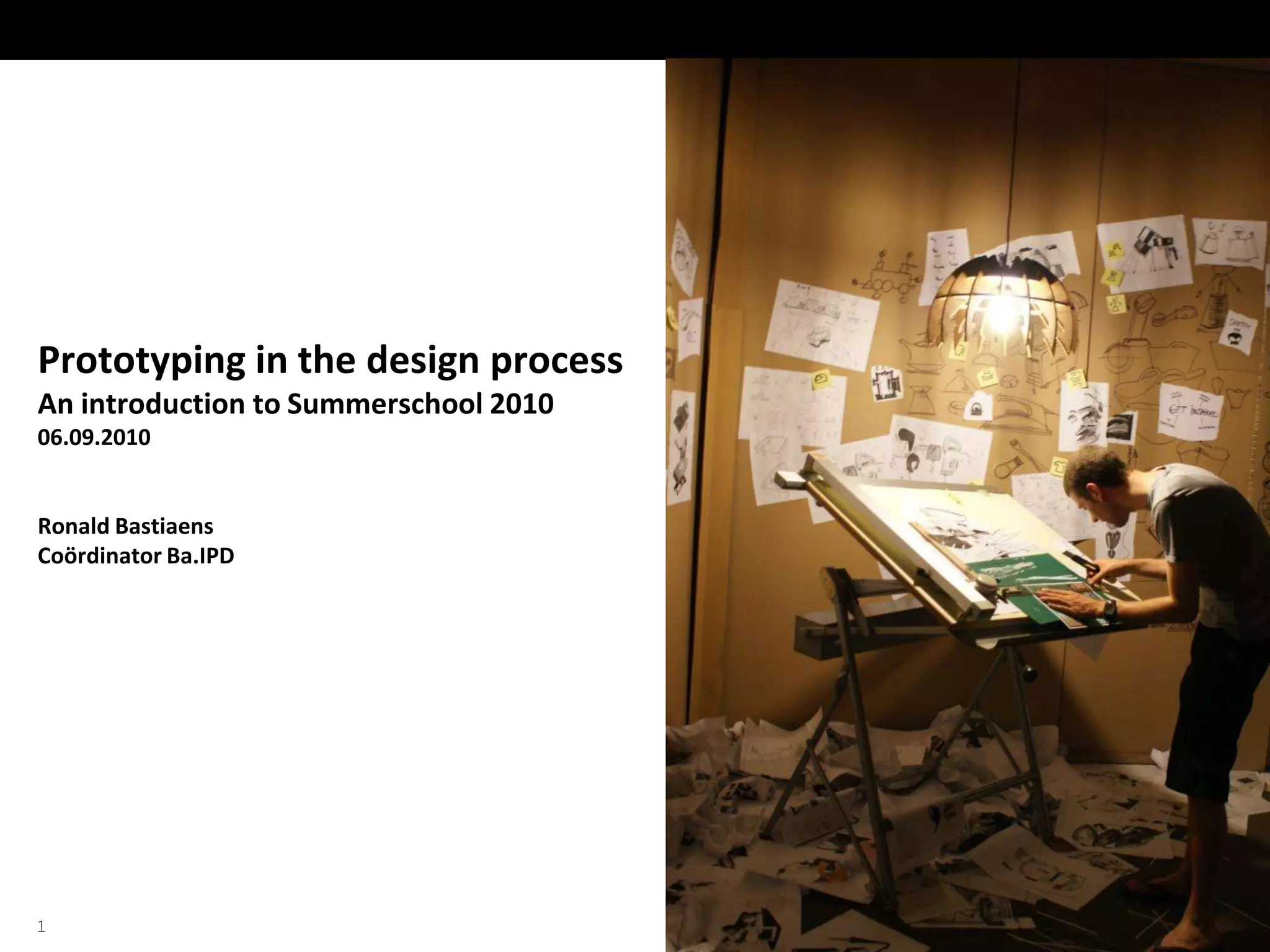 Prototyping in the design process | PPT