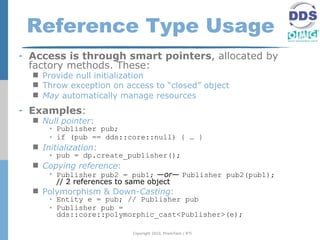 DDS ISO C++ PSM | PPT
