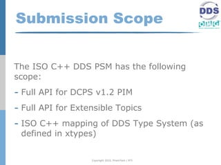 DDS ISO C++ PSM | PPT
