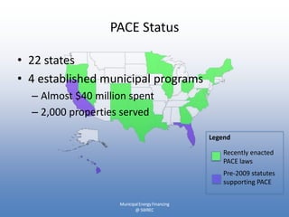Municipal Energy Financing (PACE) | PPT