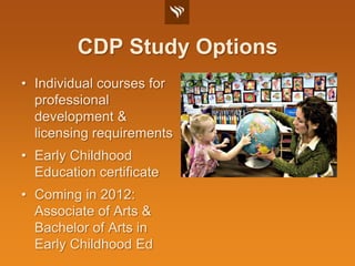September 2010 Vanguard CDP Intro | PPTX | Daycare and Pre-School ...