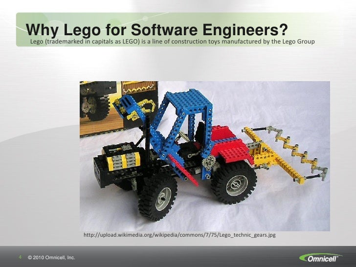 Lego for Software Engineers at Silicon Valley Code Camp 2011 (2010-10…