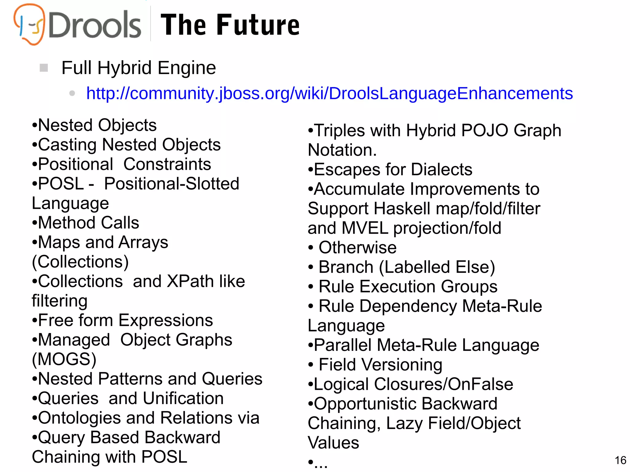 Hybrid rule engines (rulesfest 2010) | PPT