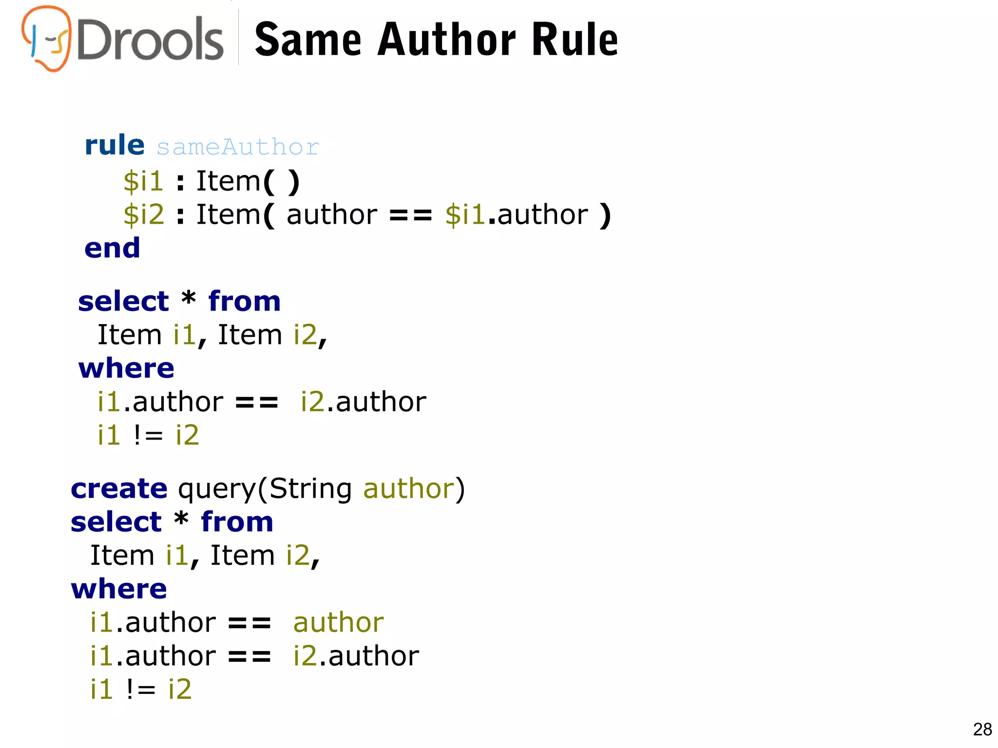 Hybrid rule engines (rulesfest 2010) | PPT