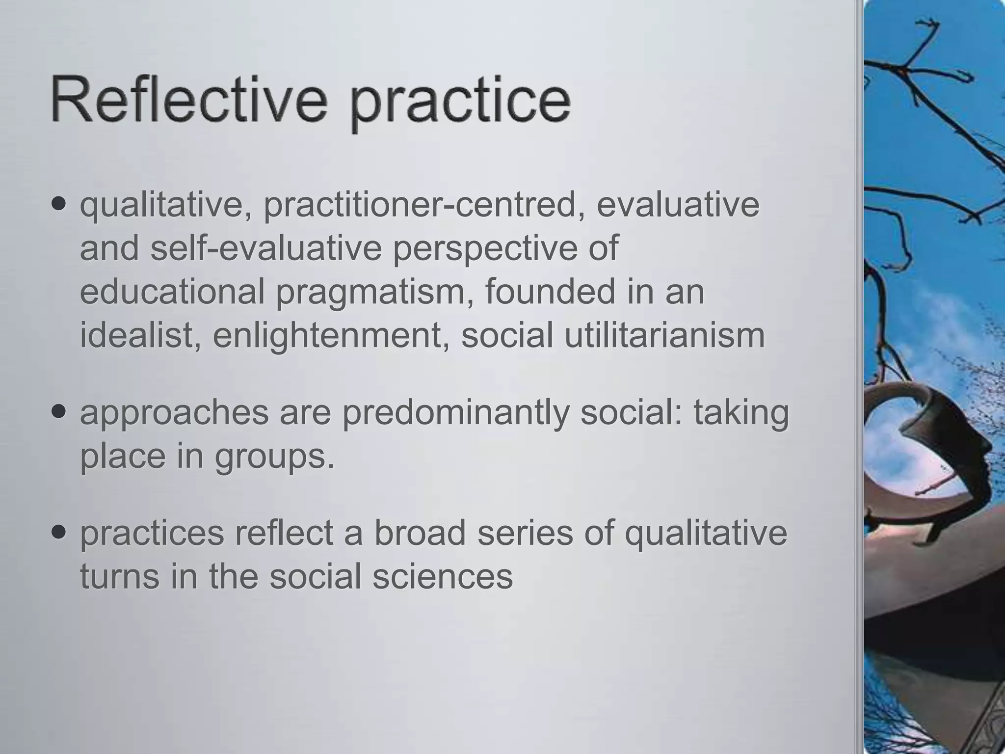 Professional reflection | PPTX | Professional School | Postgraduate ...