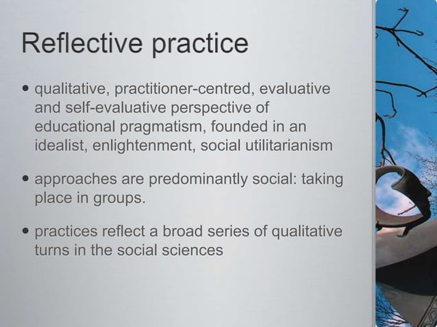 Professional reflection | PPTX | Professional School | Postgraduate ...