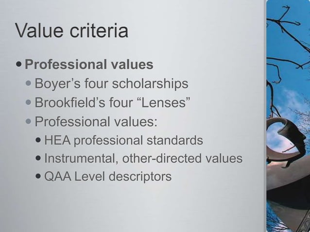 Professional reflection | PPTX | Professional School | Postgraduate ...