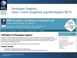 IMS Basic LTI Overview | PPT