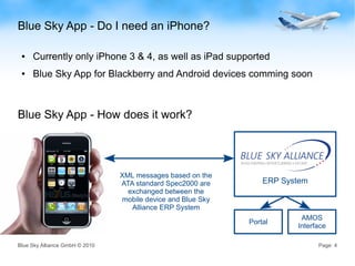 Blue Sky App | PPT