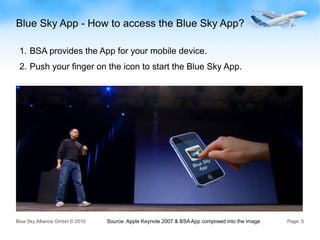 Blue Sky App | PPT