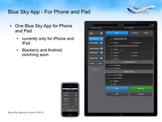Blue Sky App | PPT