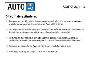 Relansare auto.ro | PPT