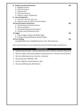 2010 11 m.b.m. (computer management) sem-i and ii | PDF