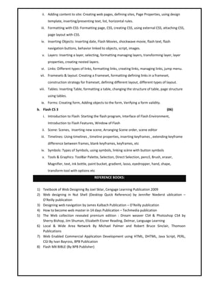 2010 11 m.b.m. (computer management) sem-i and ii | PDF