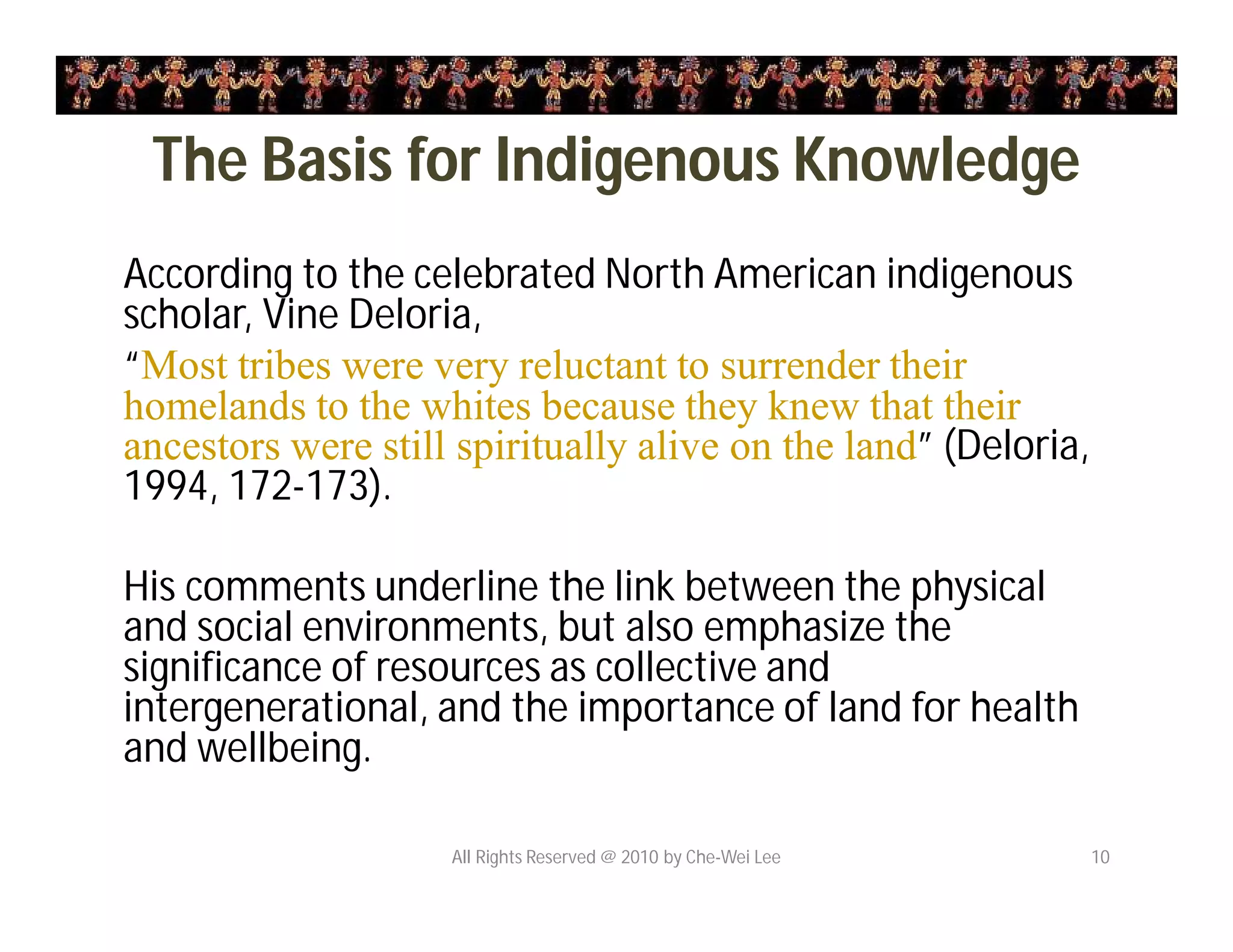 Indigenous Knowledge within a Global Knowledge System | PDF