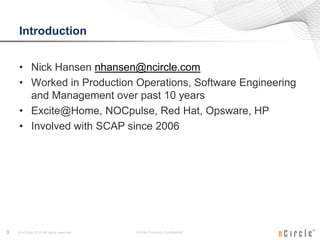 2010-12 SCAP Explained | PPTX | Operating Systems | Computer Software and Applications