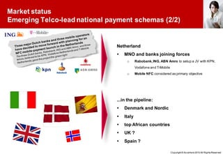 Setting up a Mobile Money ecosystem: the M-Commerce Hub, 2010 | PPT