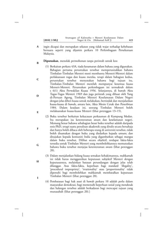 Arumugam al Kalimuthu v Menteri Keselamatan Dalam Negeri & Ors | PDF