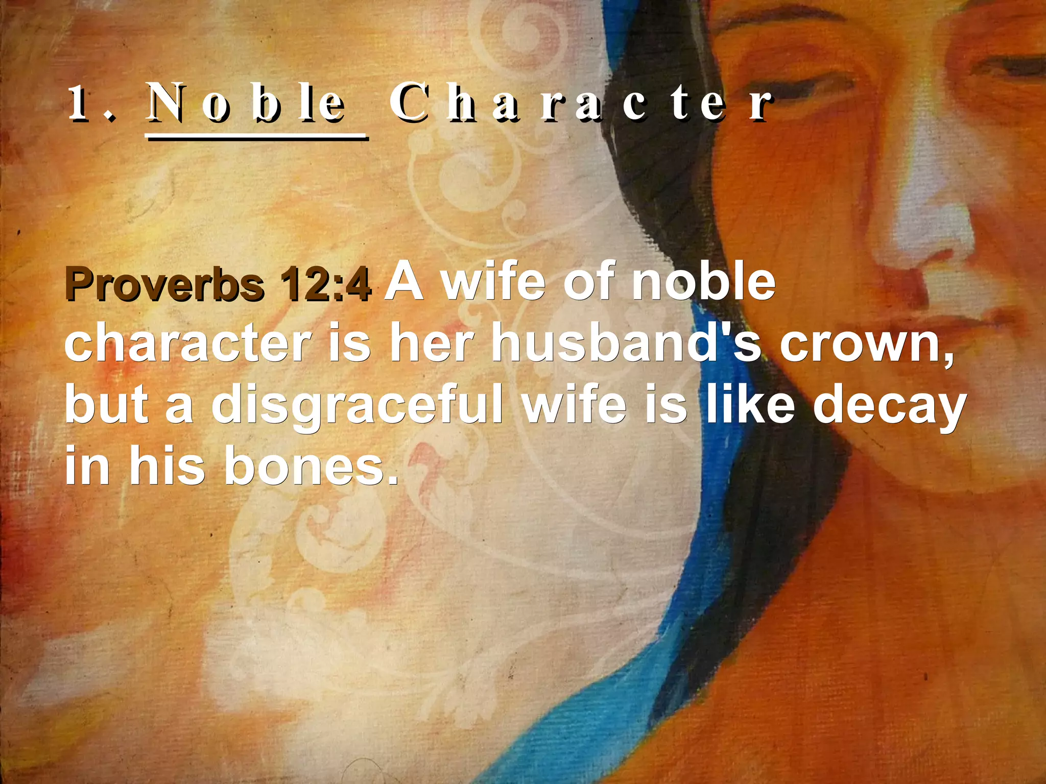 2010.5.09 a woman of noble character | PPT
